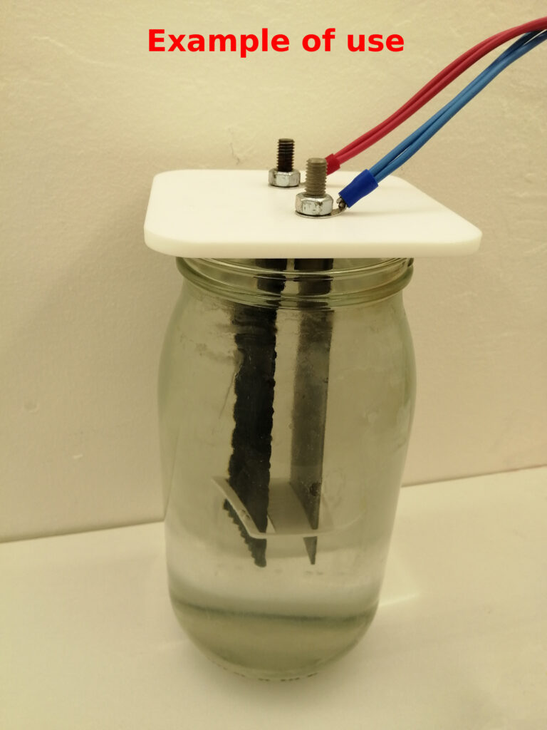 PbO2 Lid set Anode + Cathode + Lid electrodes for lab perchlorate ...